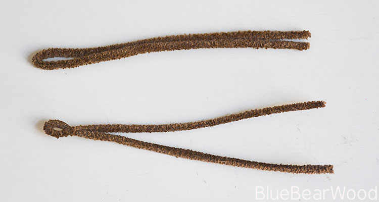 Paper Napkin Dancing Princesses Pipe Cleaner Craft