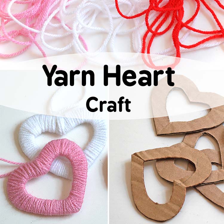 Simple Stylish Easy Wool Heart Wreath Decorations
